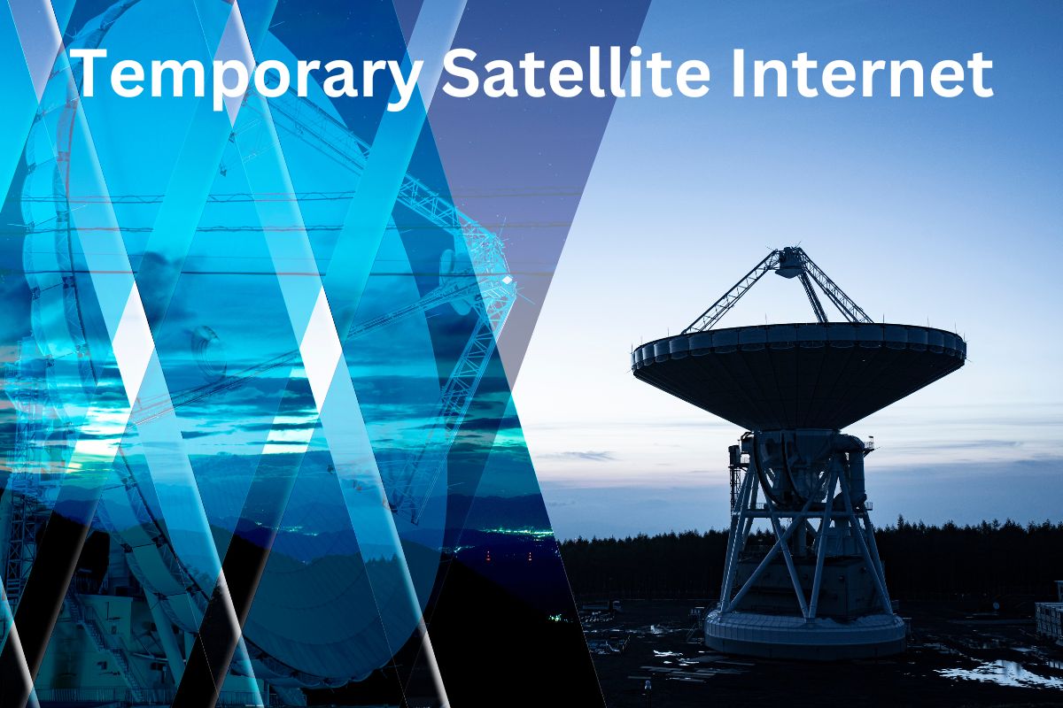 Temporary Satellite Internet for Outback Australia